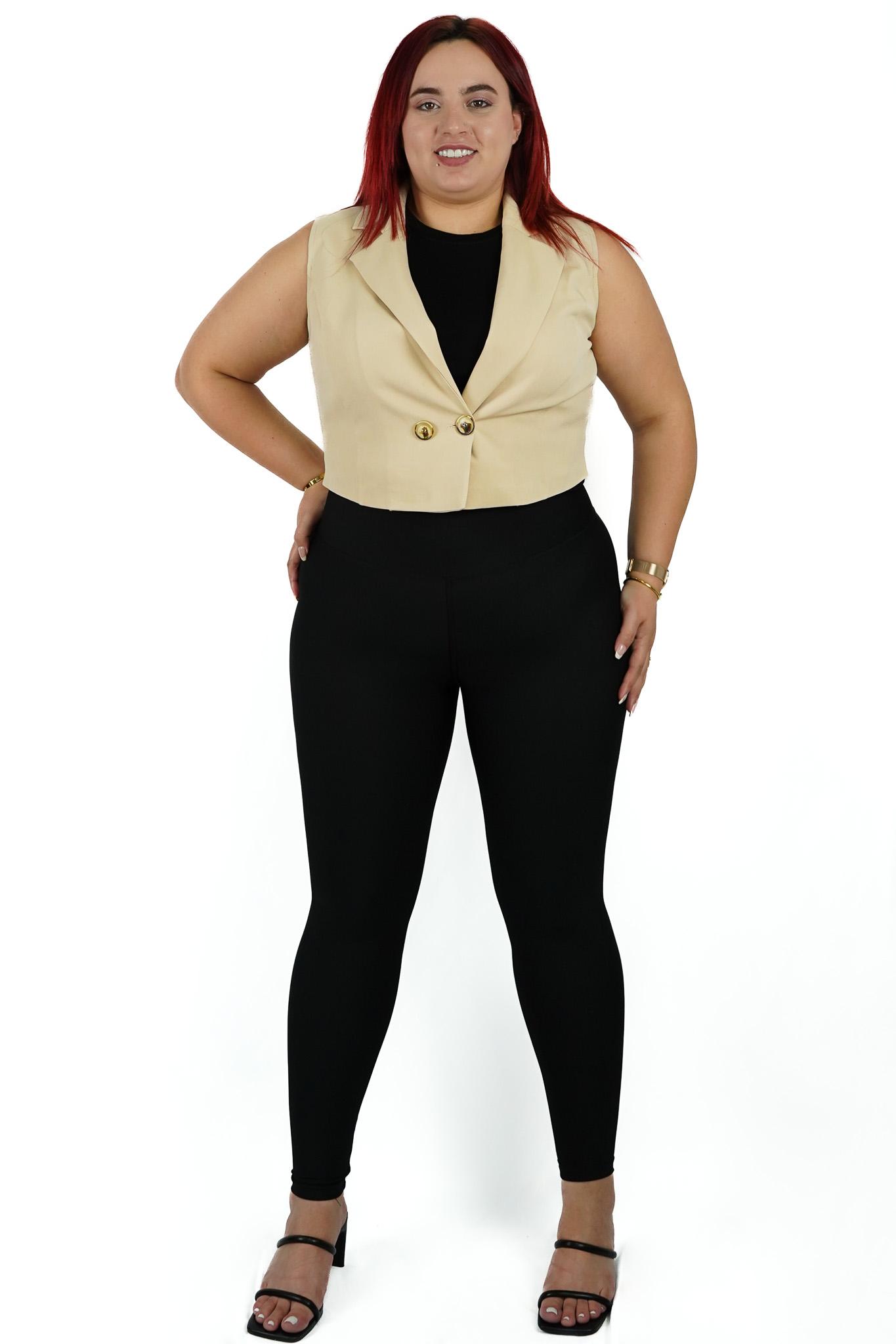 Plus Size Matte Legging